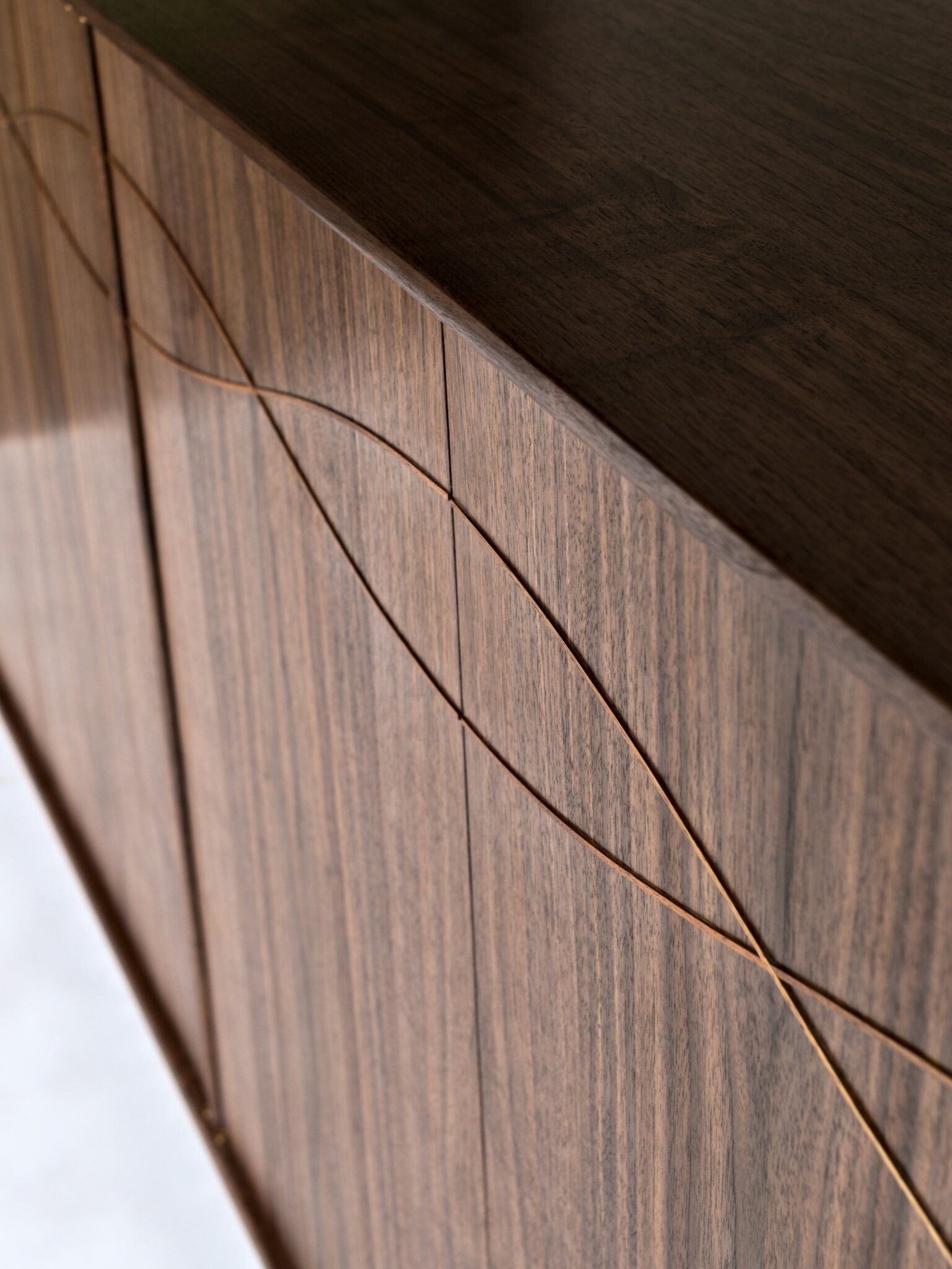 Wave Handmade Cabinet | Lloyd Brooke Furniture Wave Handmade Cabinet